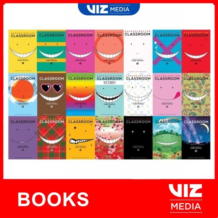 Jual assassination classroom manga, 21 Book series (English) | Shopee ...
