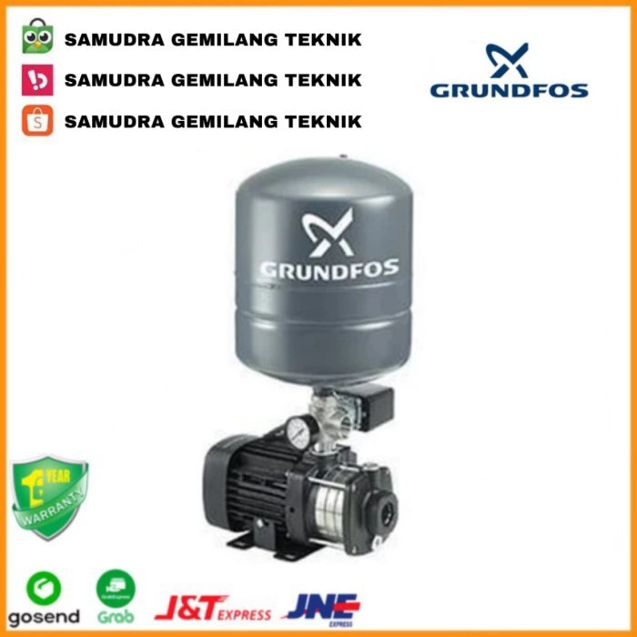 Jual Pompa Booster Multistage GRUNDFOS CMB 5-46 PT (CM 5-5 PT) | Shopee Indonesia