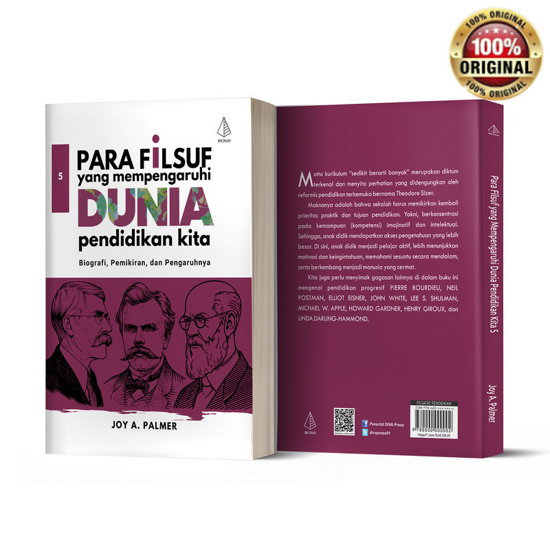Jual Buku Para Filsuf yang Mempengaruhi Dunia Pendidikan Kita 5 - Joy A ...