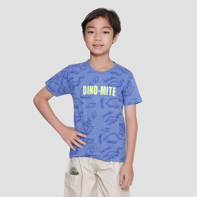 Jual Little M Dino Mite Print Kaos Anak Laki-laki 121281480 | Shopee ...