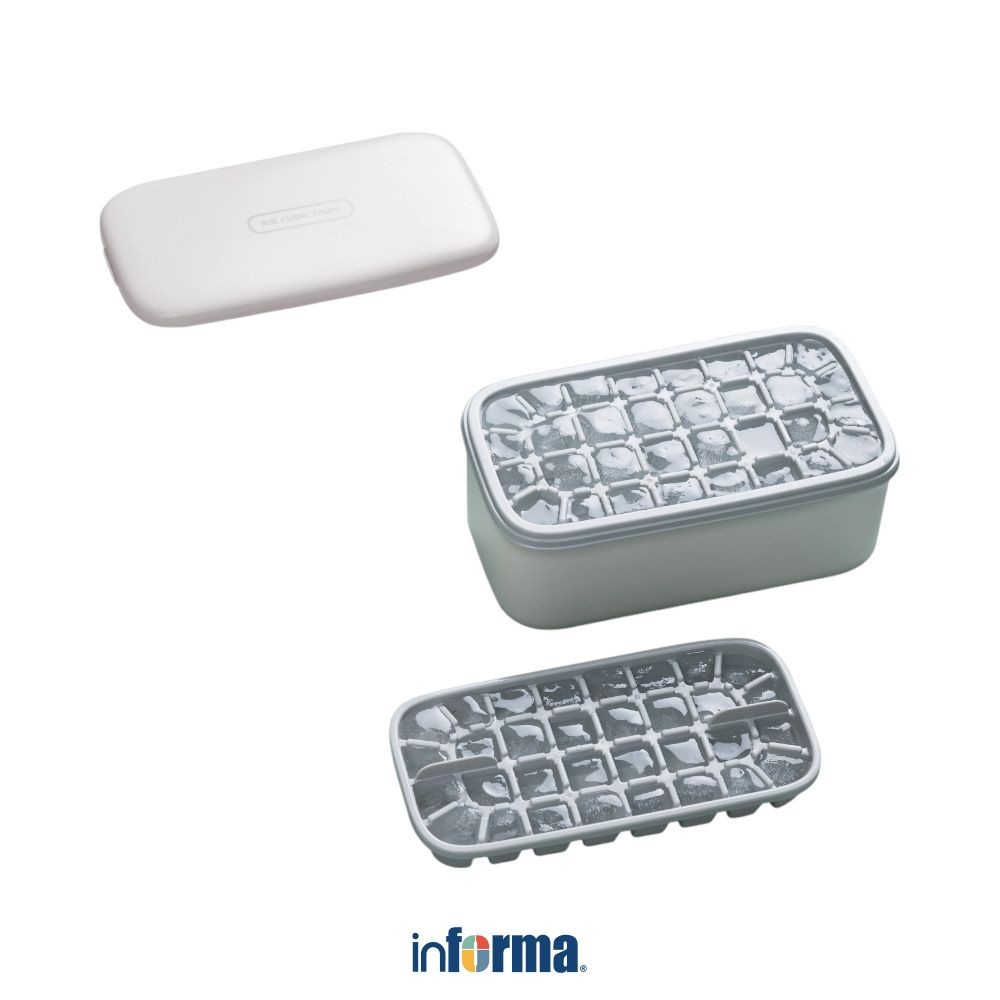 Jual Informa Pau Cetakan Es Batu Pandora 2 Layer - Abu-Abu Ice Cube ...