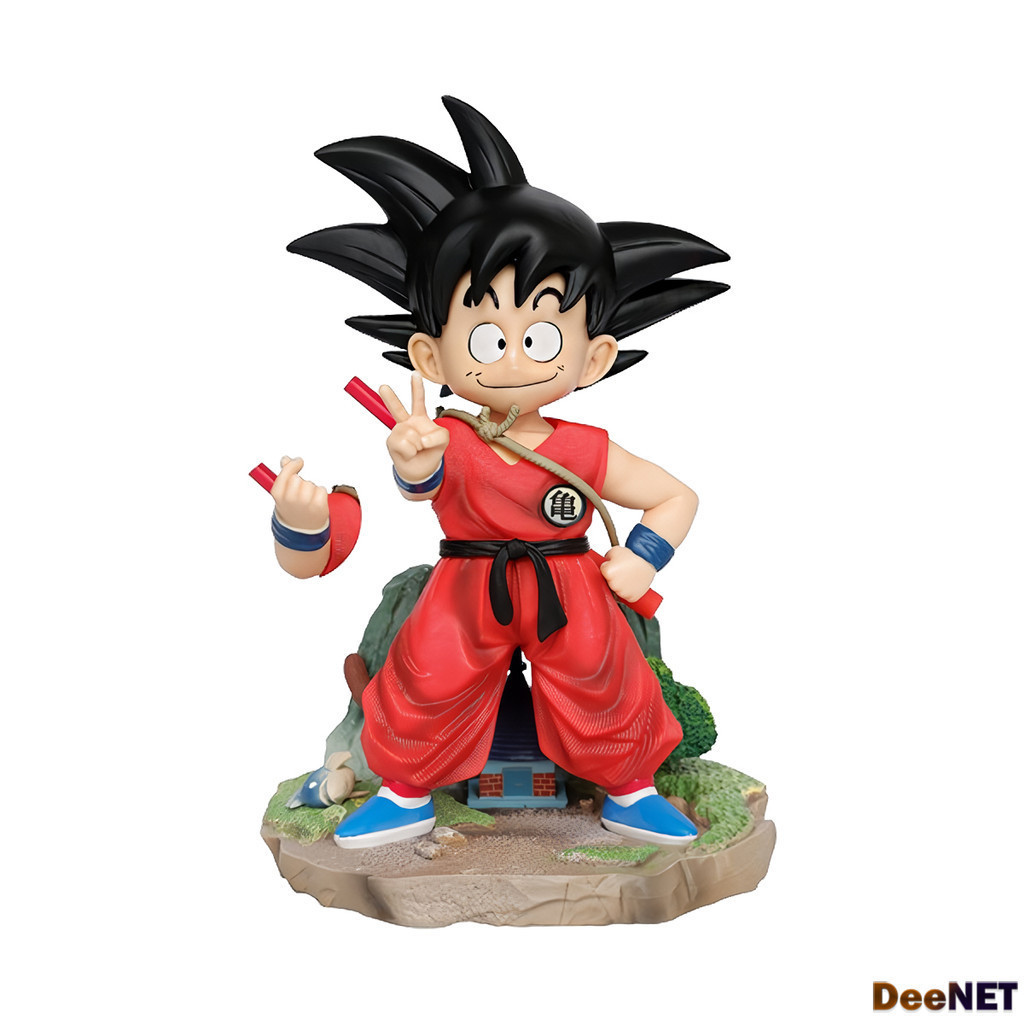 Jual Goku Childhood Training Peace Dragon Ball 19cm Action Figure PVC D ...