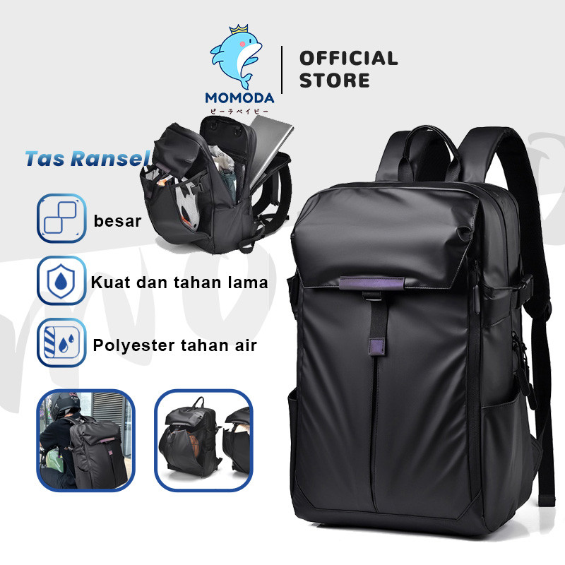 Jual MOMODA Tas ransel pria berkapasitas besar Tas laptop 16 inch ...