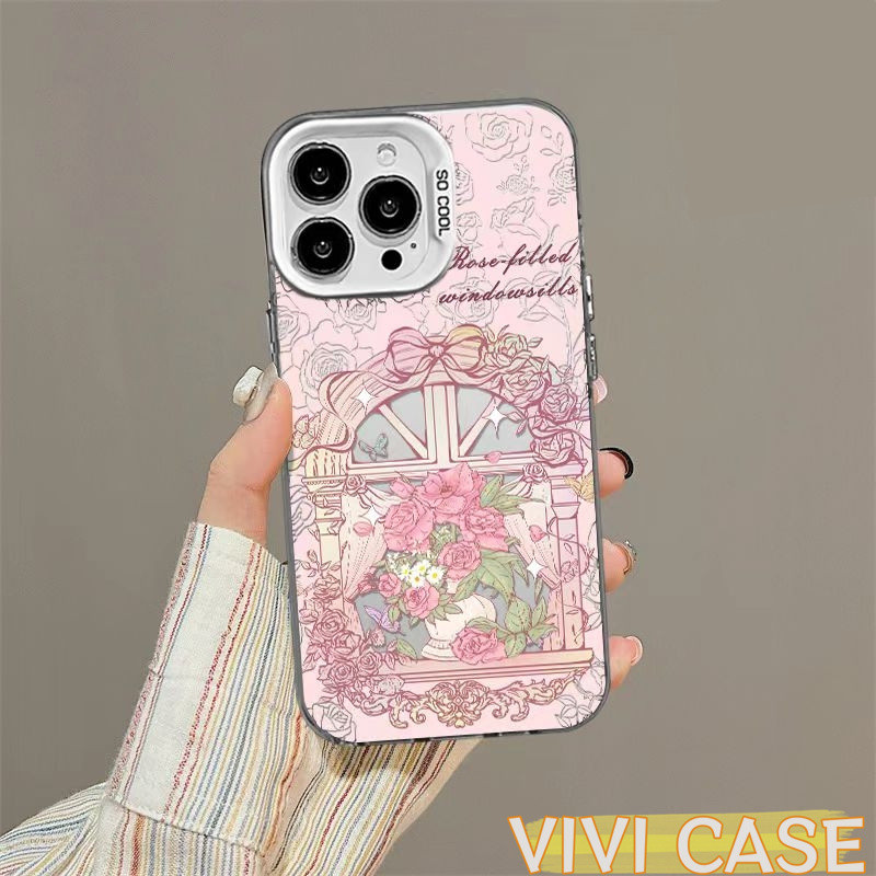 Jual Casing ponsel bunga merah muda Kompatibel Untuk iPhone case 11 12 ...