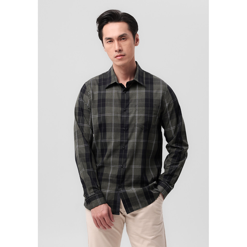 Jual MANZONE - Kemeja Corduroy Lengan Panjang Pria Marlon Modern Fit ...