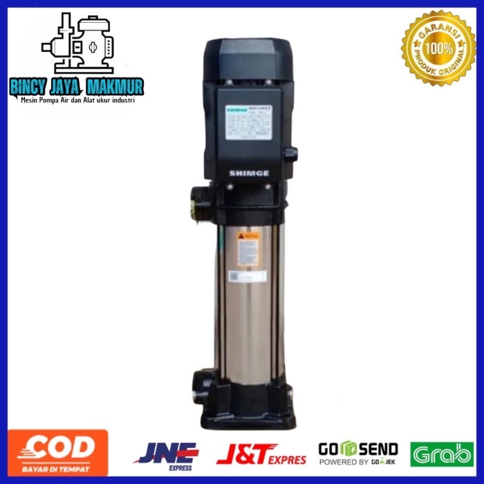 Jual Mesin Pompa Shimge PL 2-13 Booster Pump Ro Multistage 380V 3Hp ...