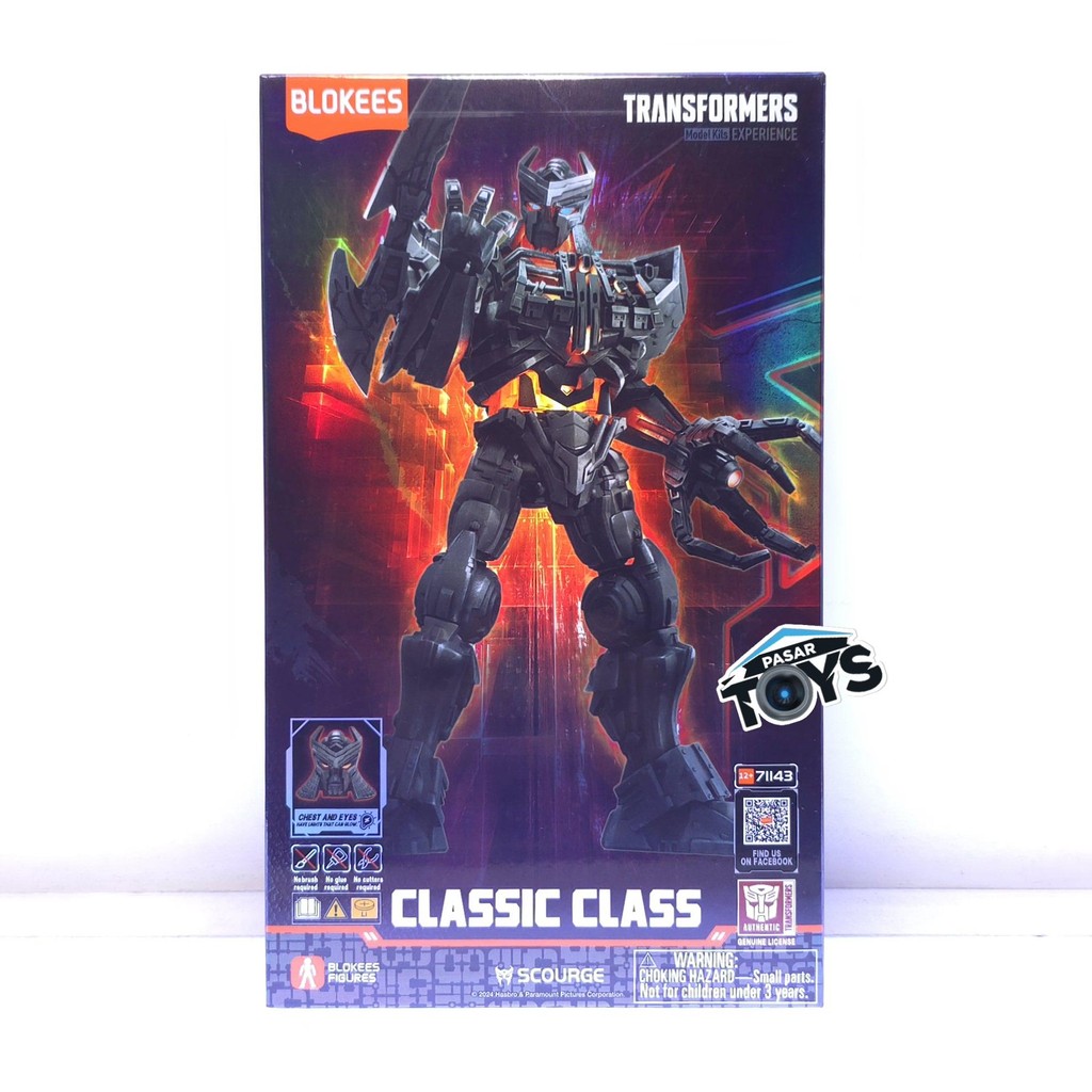 Jual Blokees Transformers Rise Of The Beasts Classic Class Scourge CC03 ...