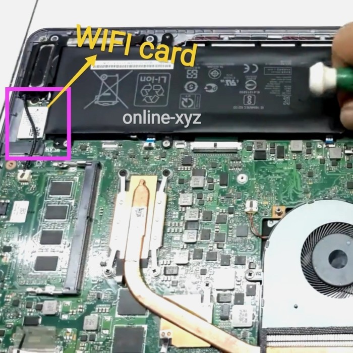 Jual wireless wificard wifi card ASUS A411U A411UA A411QA A411UF A411 ...