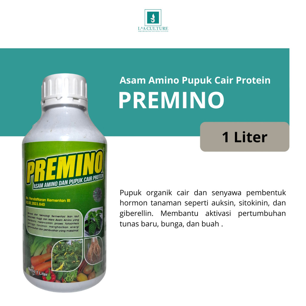 Jual Pupuk PREMINO 1 Liter Asam Amino Dan Pupuk Cair | Shopee Indonesia