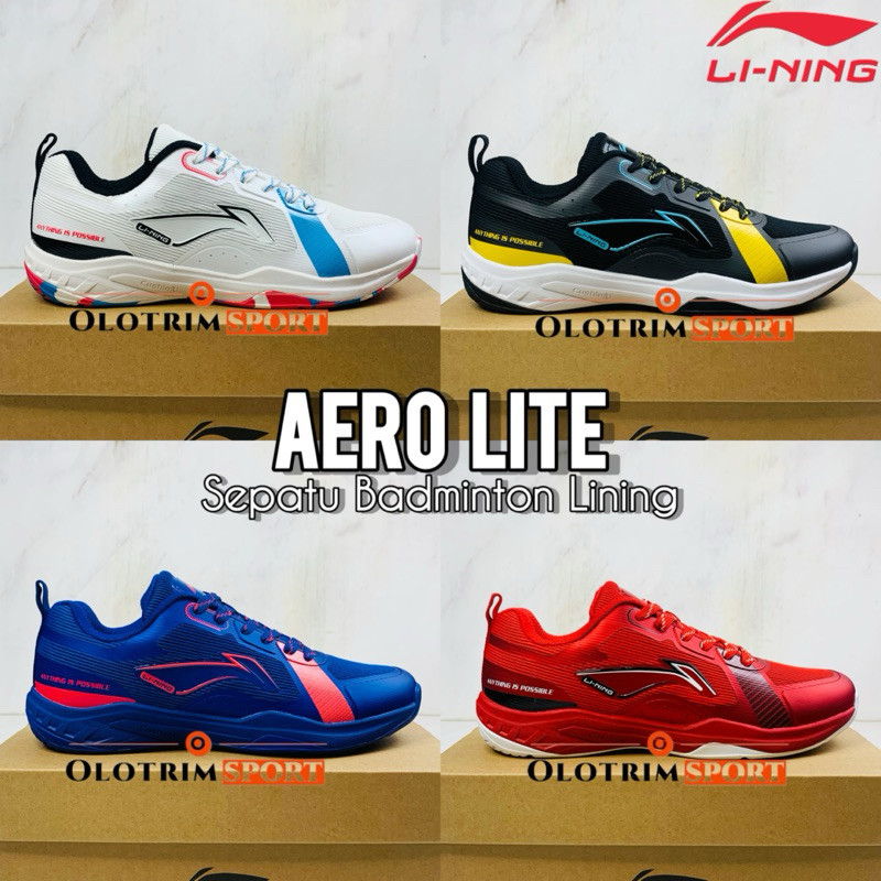 Jual Sepatu Badminton LINING AERO LITE 100% ORIGINAL LINING | Shopee ...