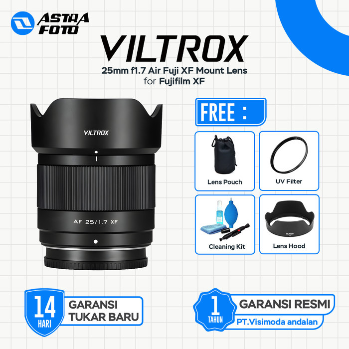 Jual Viltrox AF 25mm f1.7 Air Fuji XF Mount Lens for Fujifilm XF / 25 ...