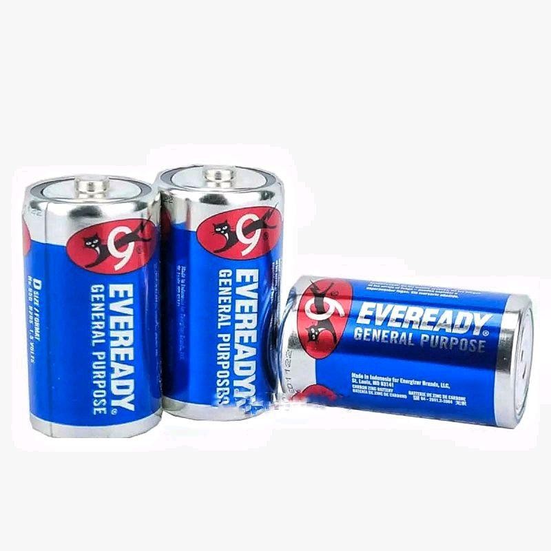 Jual Baterai Eveready Size D Baterai Radio Baterai Besar 2Pcs Baterai ...