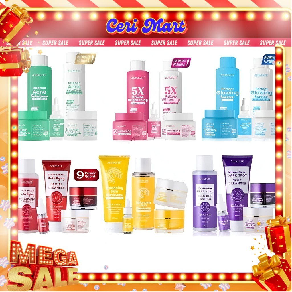 Jual Animate All Produk Whitening, Glowing, Acne, anti aging, dark spot ...
