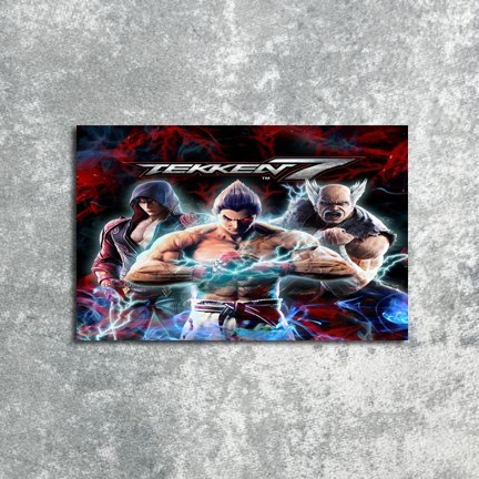 Jual DLS25 Poster Dinding Tekken Game Dekor | Shopee Indonesia