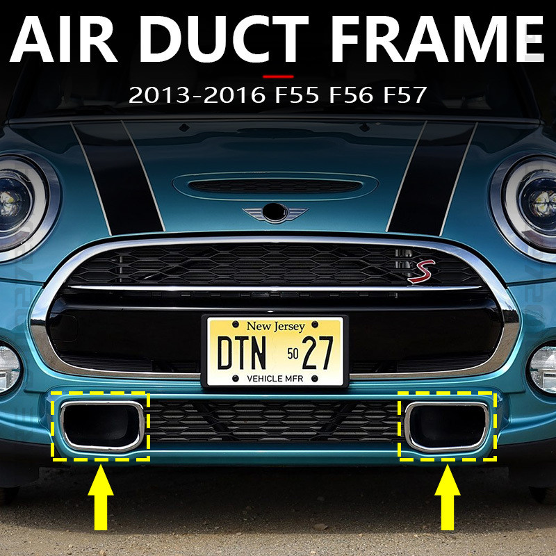 Jual for 2013-2016 F55 F56 F57 BMW MINI Cooper Front Bumper Cover Air ...