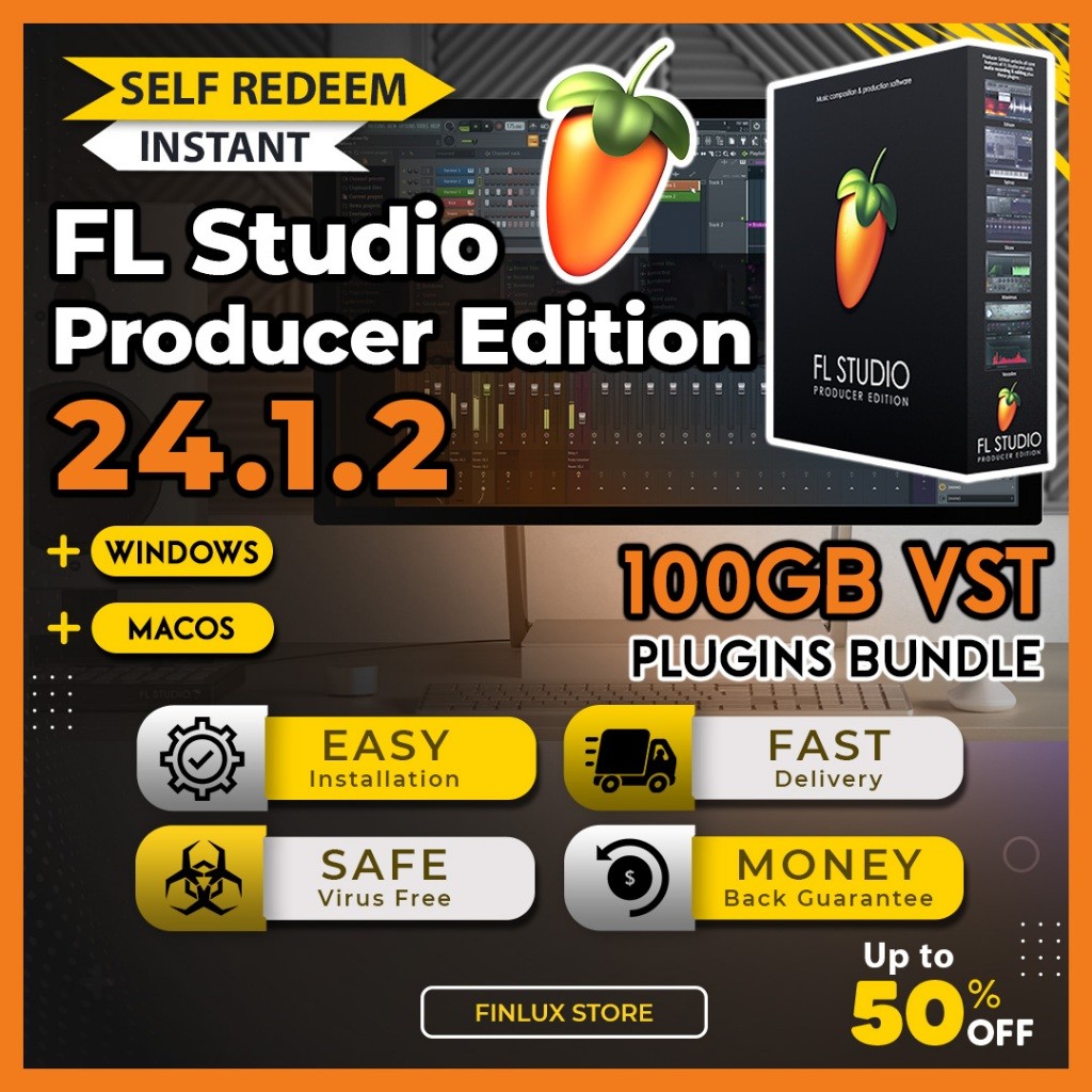 Jual FL Studio Producer Edition v24.1.2 + Signature Bundle - Lisensi ...