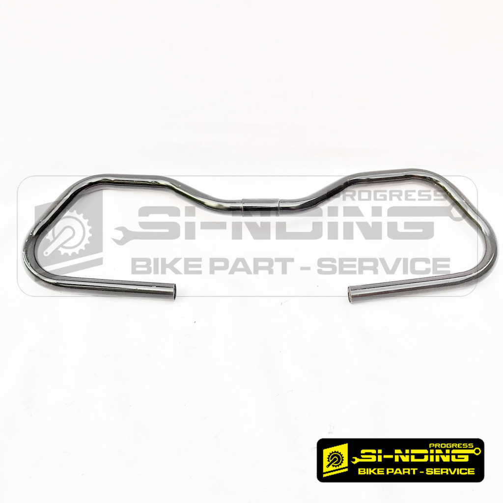 Jual Stang Handlebar Sepeda Kupu Kupu Butterfly Handle Bar Besi Hitam ...