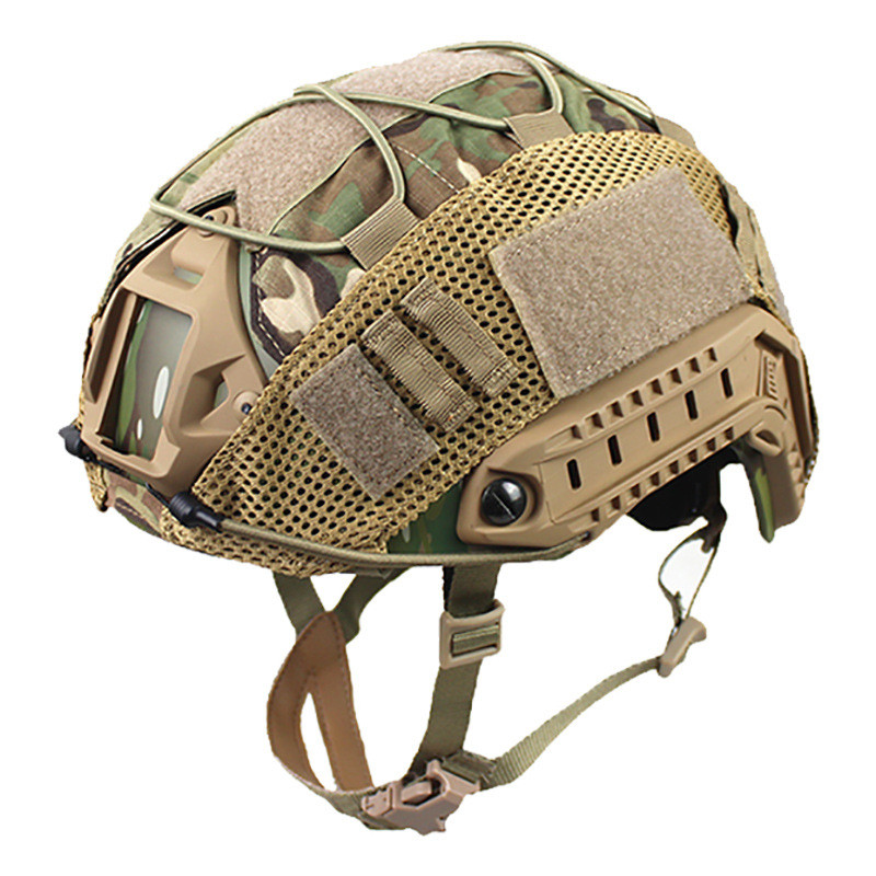 Jual Multicam Helmet Cover Airsoft Hunting Accessories CS War Battle ...