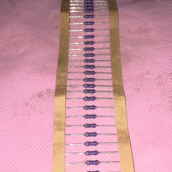 Jual resistor 470R 1/4 watt ungu original japan zero R 470ohm 1/4W 1% W 470 A | Shopee Indonesia