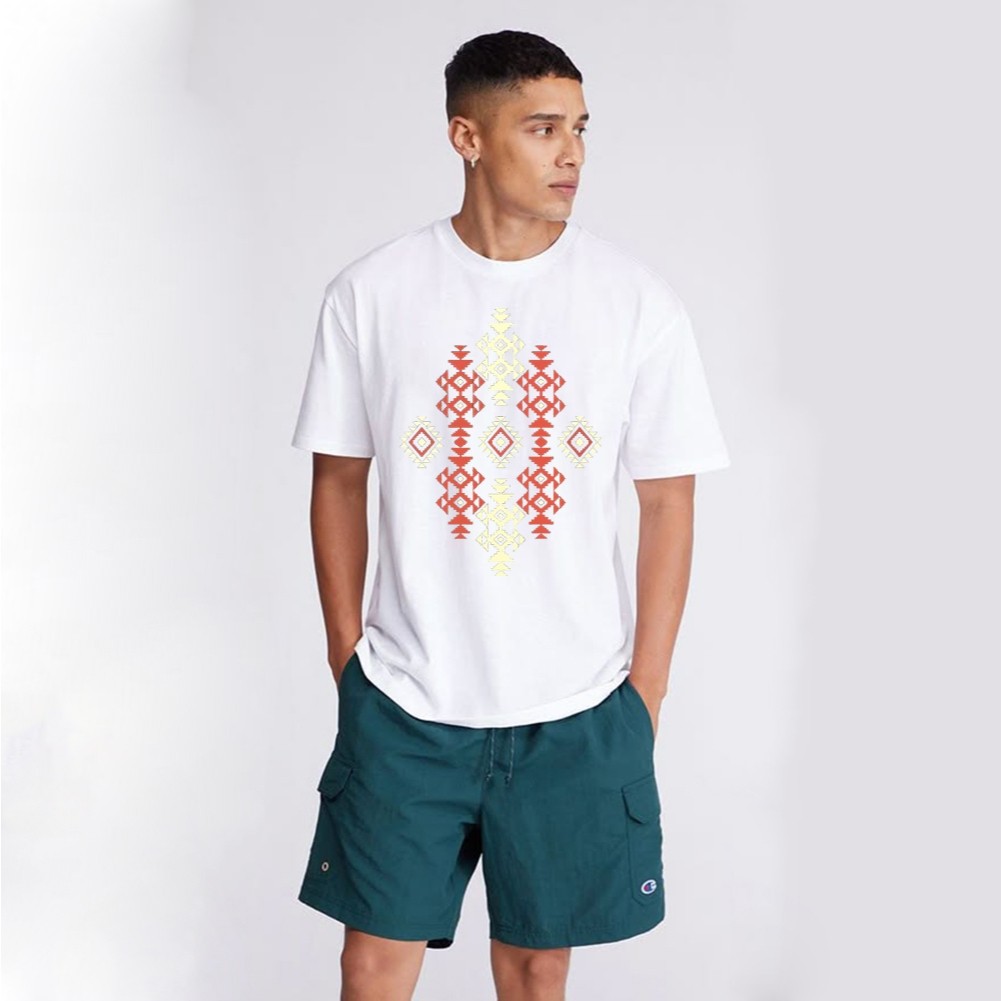 Jual Agnus desain - Baju Kaos Motif Batik/ Kaos Distro Batik/ Kaos Premium/ Bahan 100% Katun ...