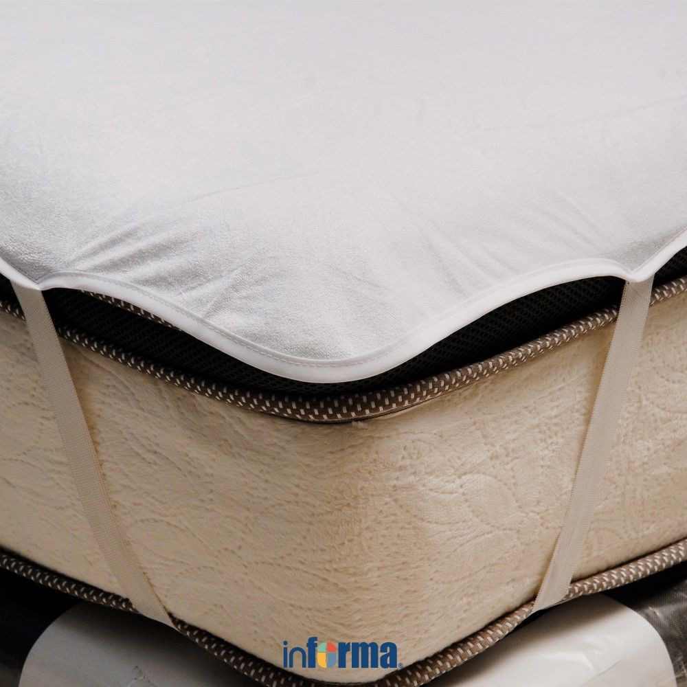 Jual Informa Sleep 160X200 cm Terry Pelindung Kasur Bamboo - Putih ...