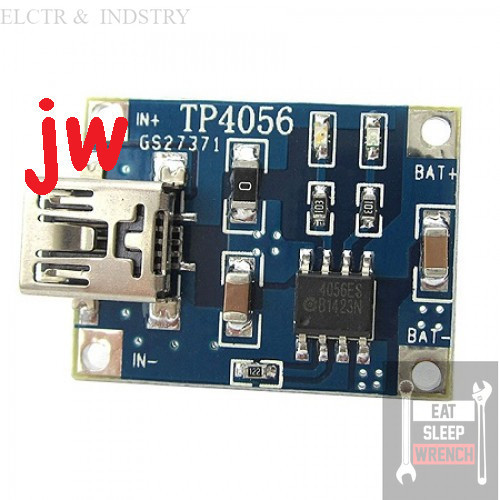 Jual TP4056 Micro USB Charger Modul Module IC Transistor dan mosfet ...
