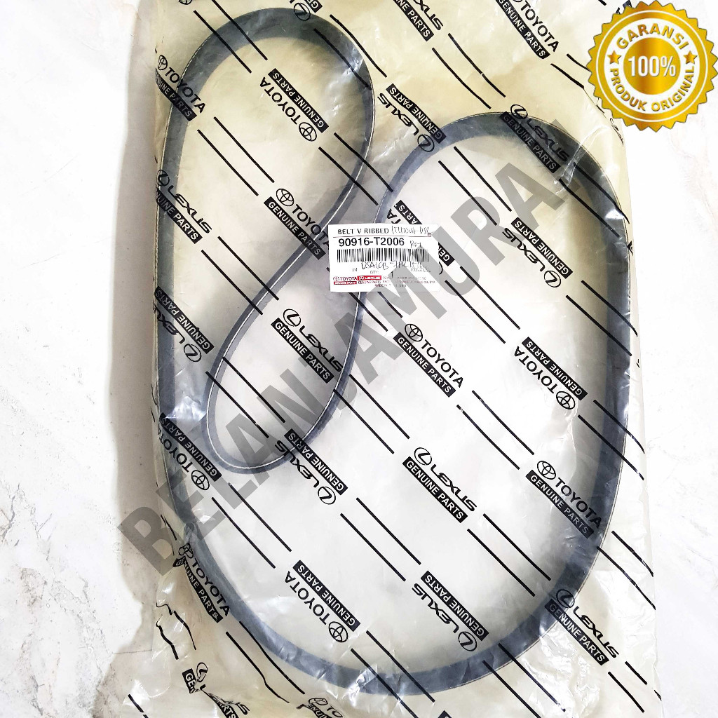 Jual Fan Belt / Van V Belt Tali Kipas 90916-T2005 Innova Fortuner Hilux Diesel 7pk1516 Toyota ...