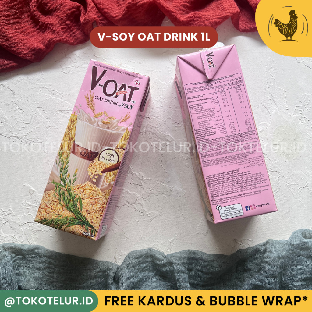 Jual V-Soy - Susu Kedelai All Variant 1 Liter | VSoy Soya Bean Milk ...