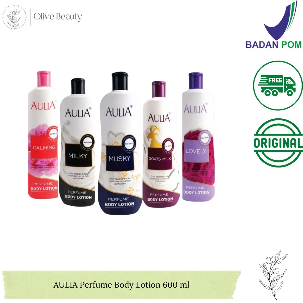 Jual AULIA Perfume Body Lotion 600 ml | Shopee Indonesia