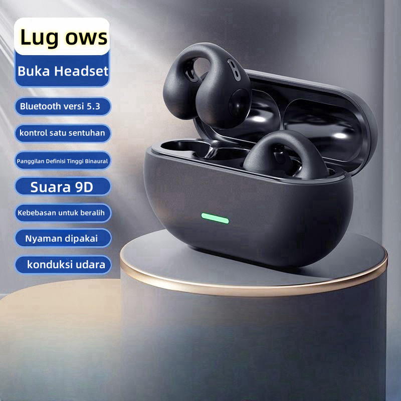 Jual Earphone TWS Open Ear T75 Wireless Earbuds Sport Headphones ...