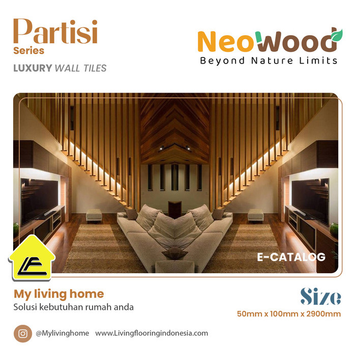 Jual Partisi WPC NEOWOOD Super Tube | Kisi kisi Partisi WPC Untuk ...