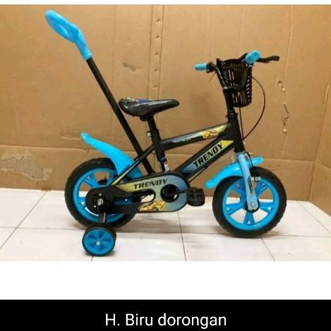 Jual Sepeda anak laki ukuran 12 dorongan usia 2 - 4 tahun dorongan ...