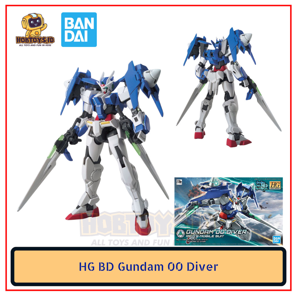Jual HGBD Gundam 00 Diver | Shopee Indonesia