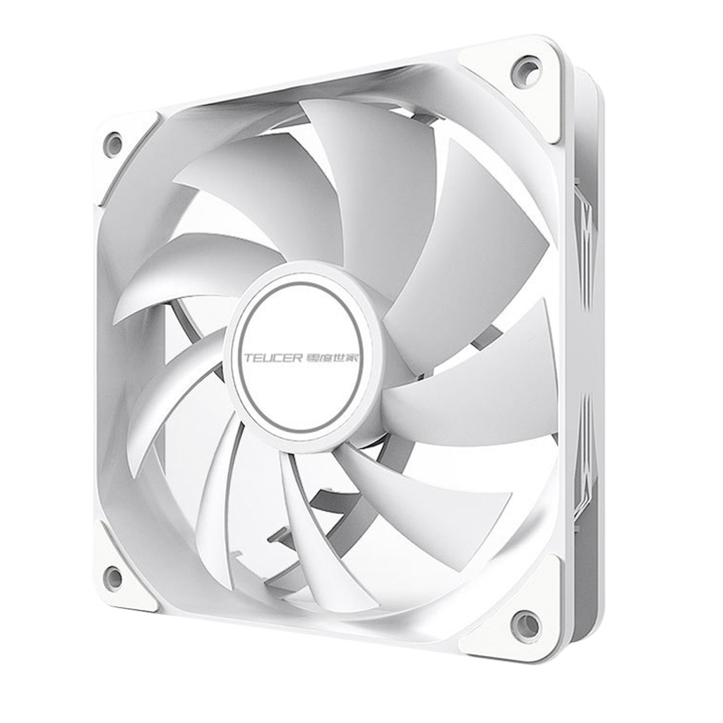 Jual Teucer 12cm Chassis Fan PWM Control 1800rpm Silent Computer Case ...