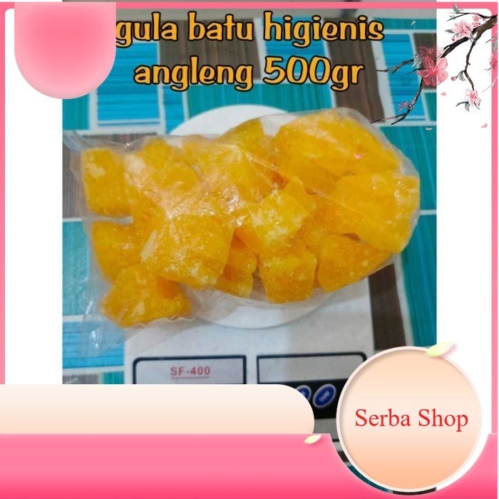 Jual Gula batu kuning organik angleng 500gr khas favorit terkenal ...