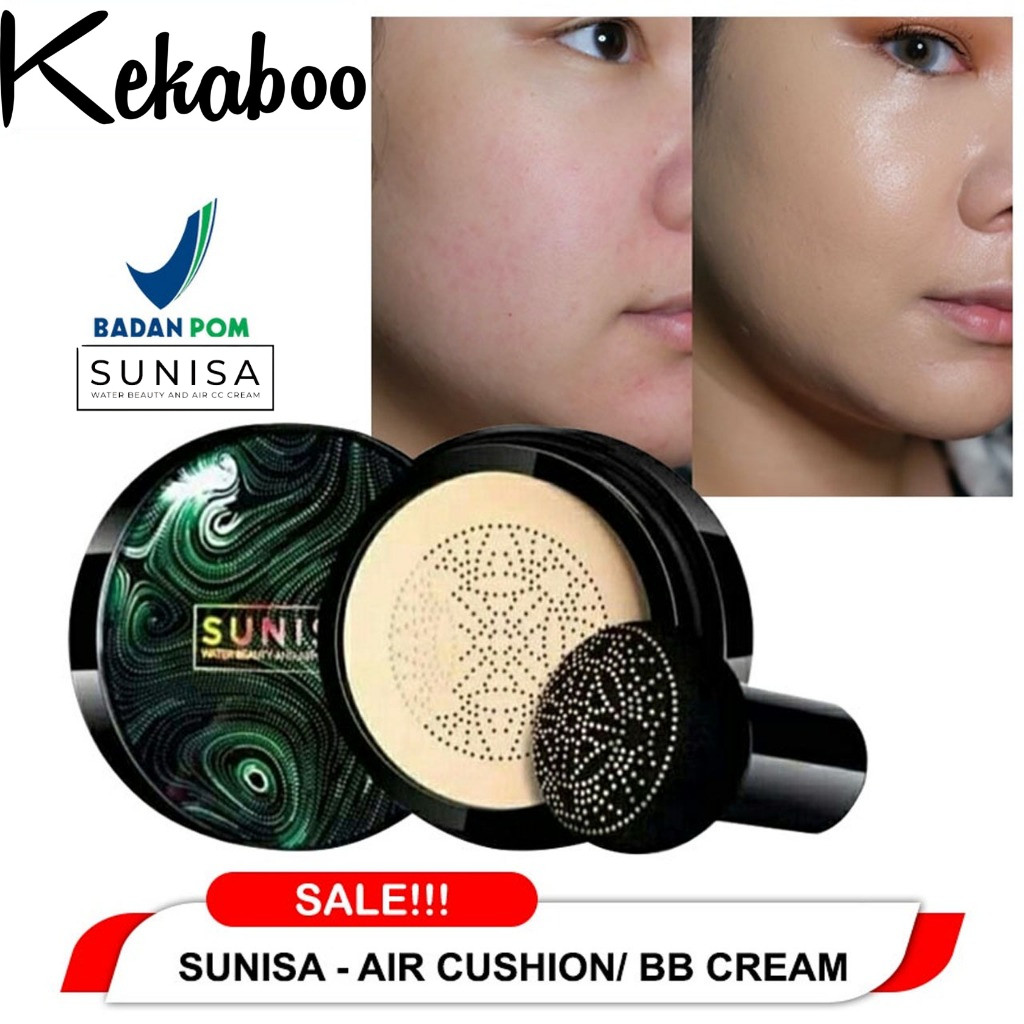 Jual Bedak Sunisa Cushion Original 100% Waterproof dan Tahan Lama ...