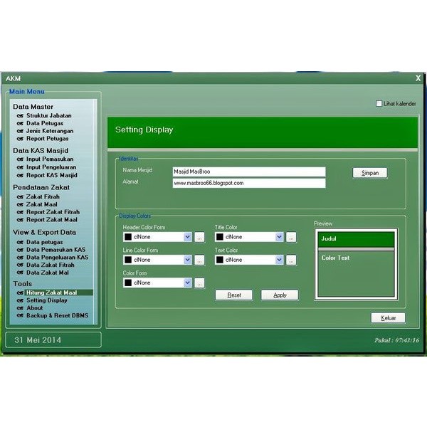 Jual Software AKM Aplikasi Keuangan Masjid Full Versi | Shopee Indonesia