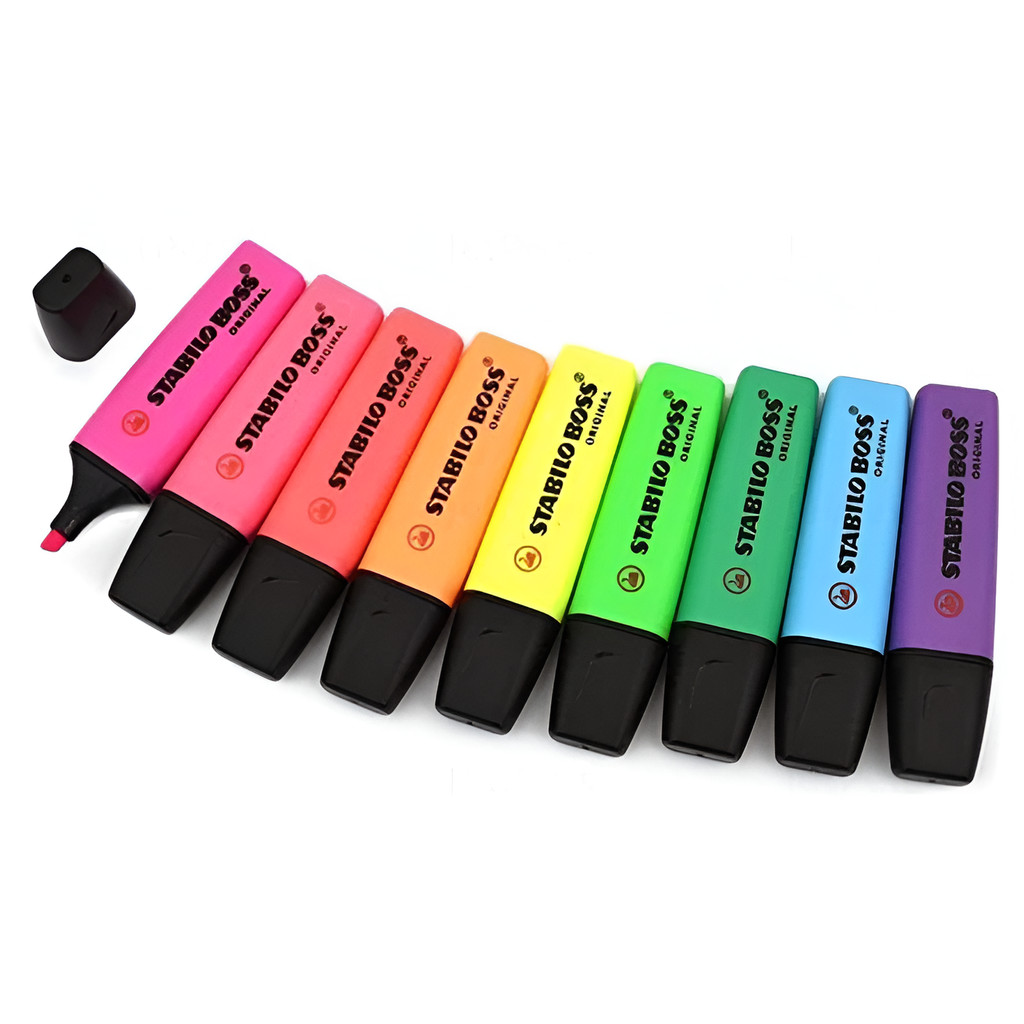 Jual Highlighter Stabilo Boss Original - Stabilo Textliner Penanda ...