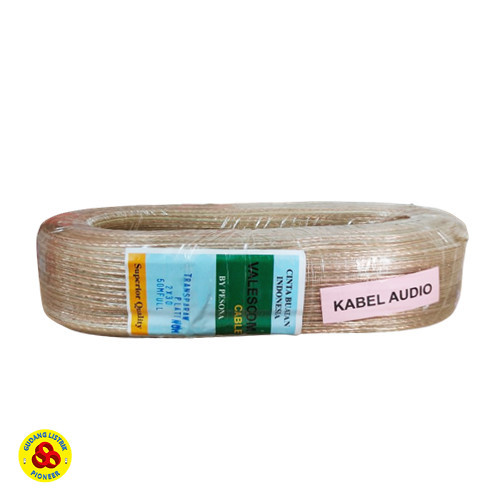 Jual Kabel Audio Transparan 2x30 Roll Kabel Speaker 2 x 30 Bening 50 ...