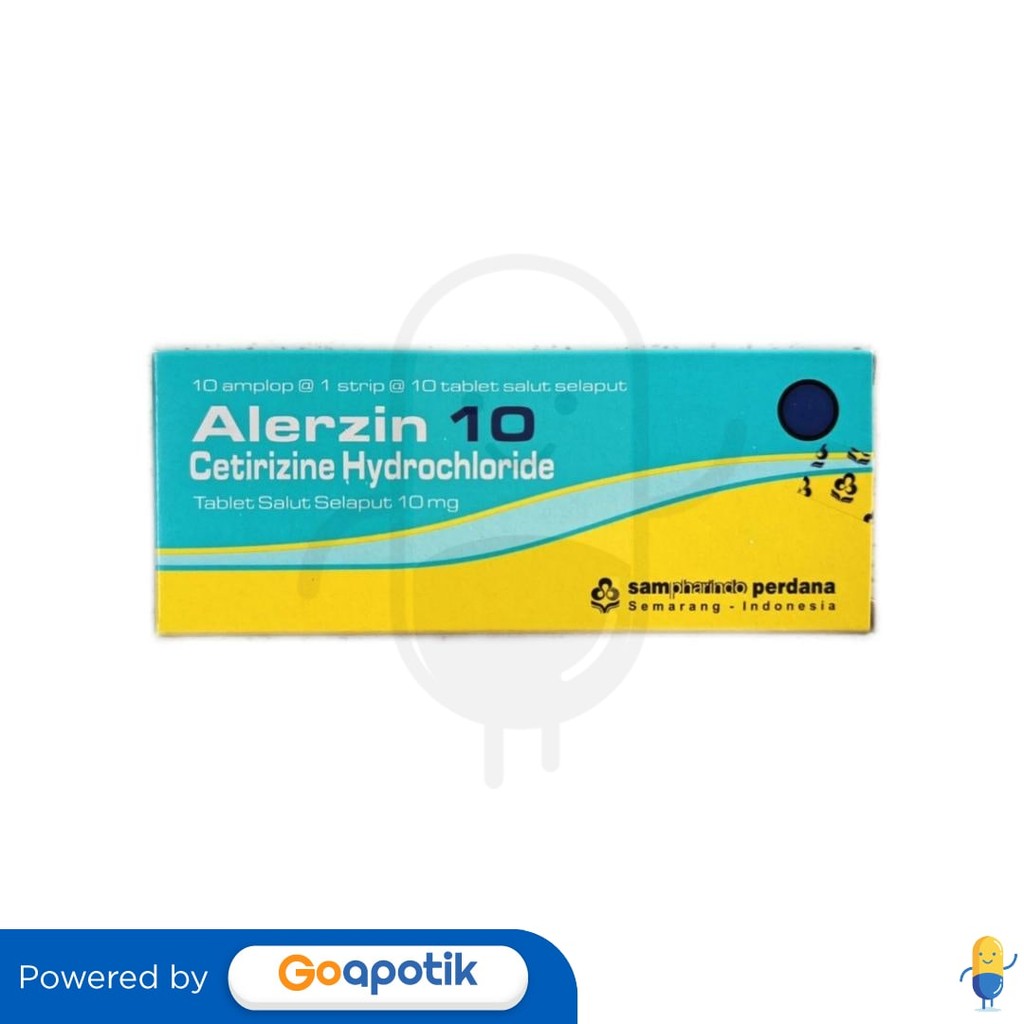 Jual Alerzin 10 Mg Box 100 Tablet | Shopee Indonesia