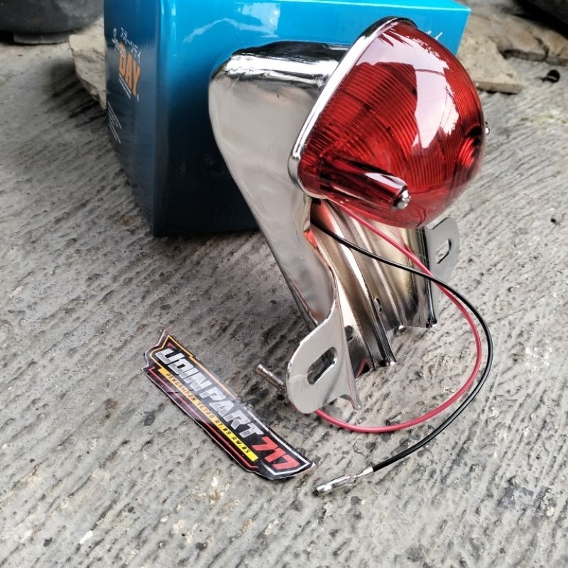 Jual Stoplam Triumph lampu stop Trium Stopan Triumph set Dudukan V80 ...