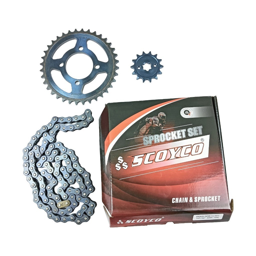 Jual Rantai Gear Set Motor Suzuki Smash - Gir Set Smash New / Old ...