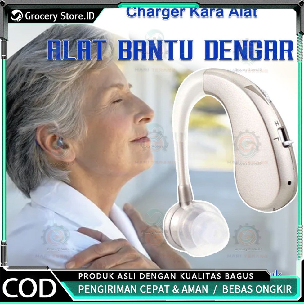 Jual Alat Bantu Dengar asli isi ulang digital alat pendengar telinga orang tua original Alat ...