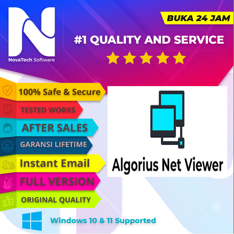 Jual (WIN) Algorius Net Viewer 2024 | Shopee Indonesia