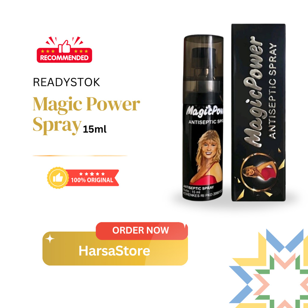 Jual Magic Power Antiseptic Spray 15ml Bottle Antiseptik Tissue ...