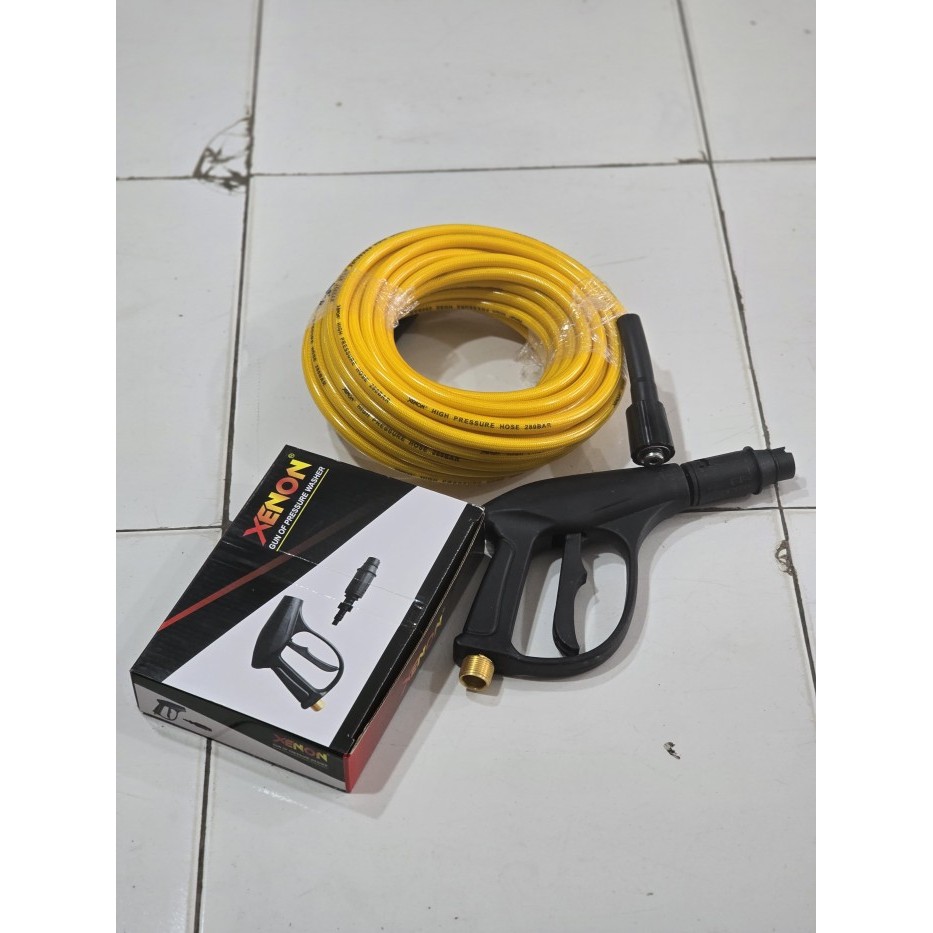 Jual Paket Selang Jet Cleaner + Gun QL 2500 / HPW 400 DRAT M22 Cleaner ...