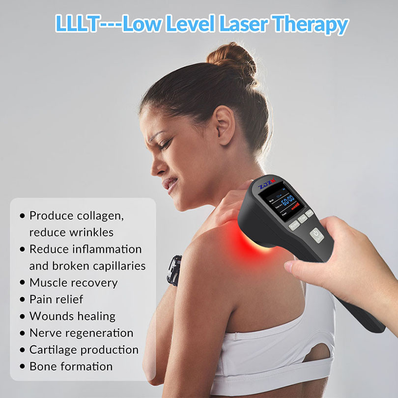 Jual Infrared Low Level Laser Therapy Massager Knee Pain Relief Device ...