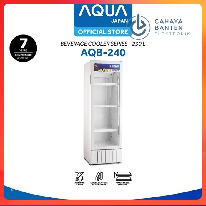 Jual Showcase Aqua 240 - Pendingin Minuman | Shopee Indonesia