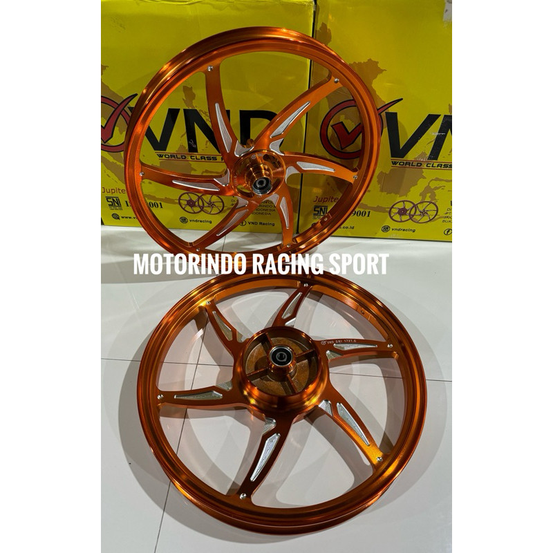 Jual VELG VND SIX STAR V2 JUPITER Z & JUPITER MX OLD / VND SIX STAR V2 ...