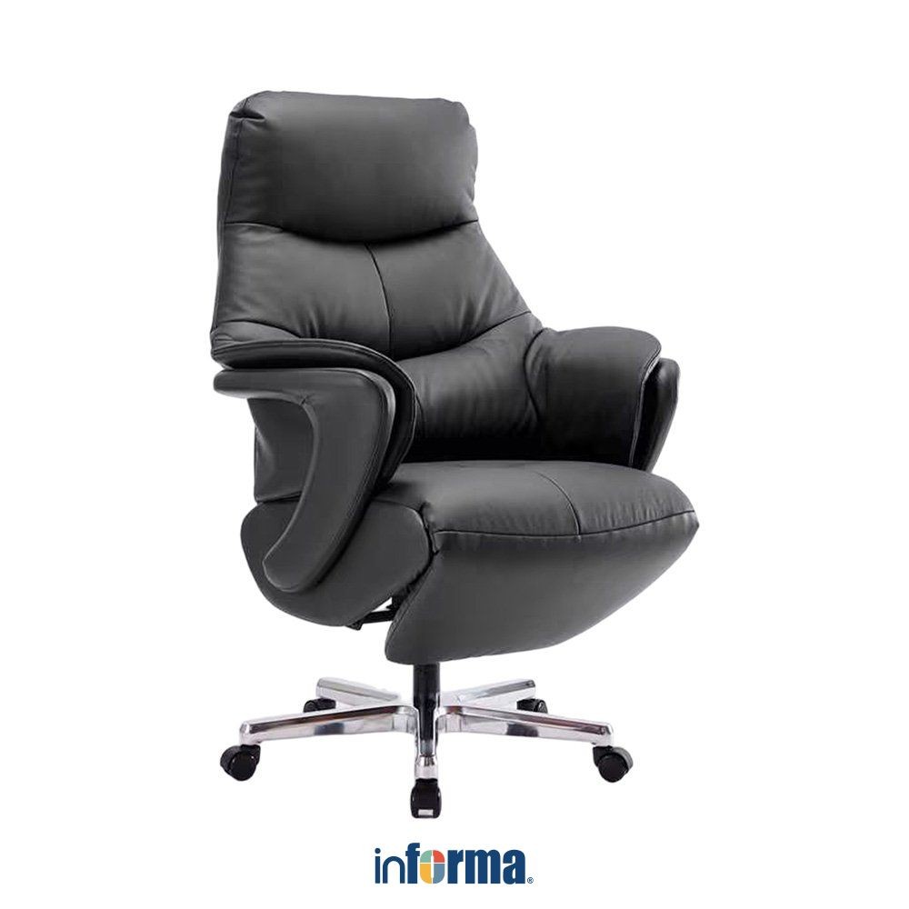 Jual Informa Usof Kursi Kantor Sandaran Tinggi - Hitam Tempat Duduk ...